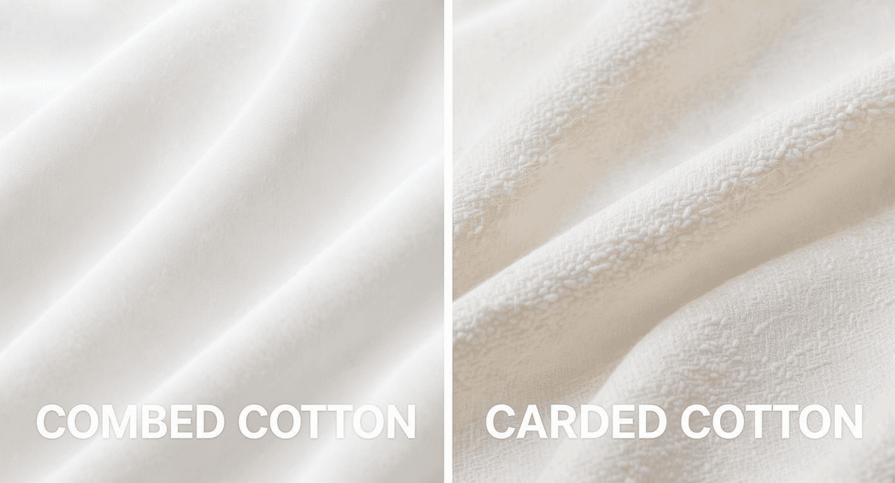 Combed Cotton vs Carded Cotton: Key Differences, Quality & Market ...