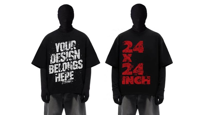 The Streetwear Standard: 24"x24" Jumbo DTG & Hybrid Process | PODpartner